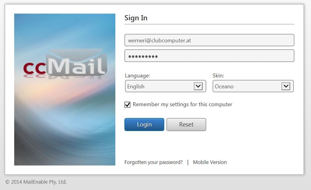cc-Mail (Mailenable) Webmail - 4future digital